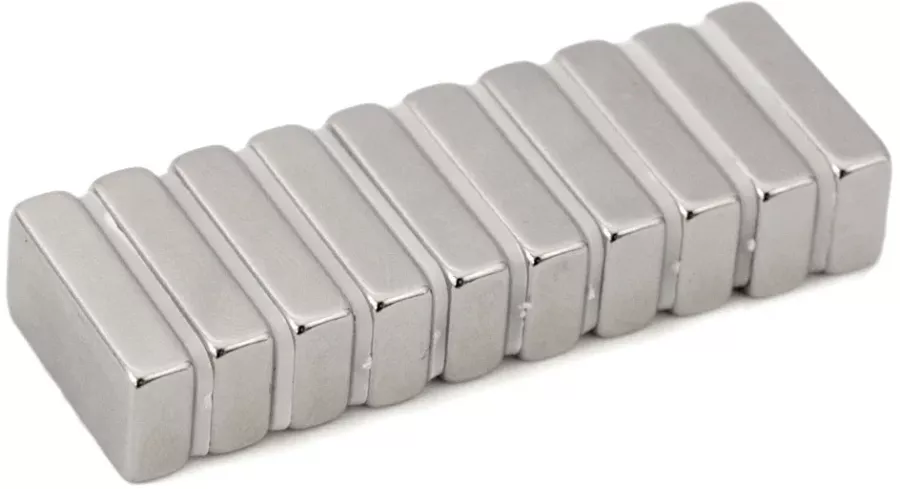 Set de 20 bucati magnet puternic neodim bloc 10mm x 5mm x 2mm 1hqj ...