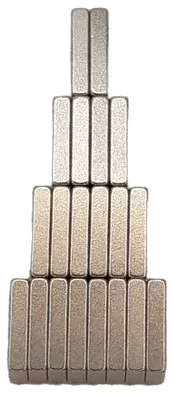 Set de 20 bucati magnet puternic neodim bloc 10mm x 5mm x 2mm 1hqj ...