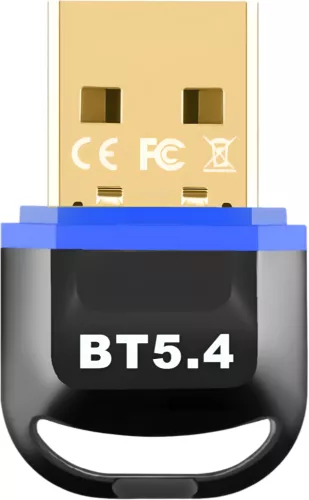 Adaptor USB Bluetooth BT 5.4 EDR+BLE Compatibil Windows PC/Laptop Plug And Play - cel.ro