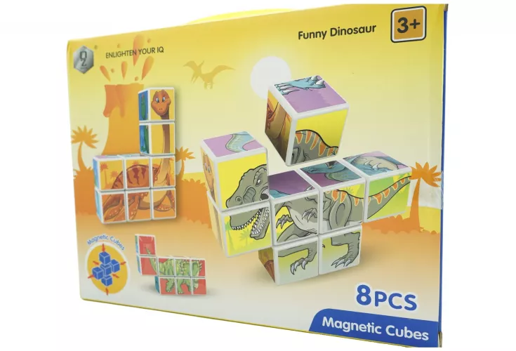 Set inteligent de cuburi magnetice pentru copii 8 piese cutie ...