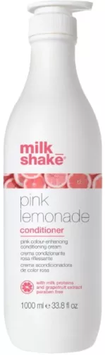 Balsam cu pigment roz Milk Shake Pink Lemonade Conditioner 1000ml exzl ...