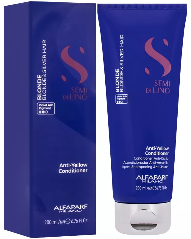 Sampon pentru neutralizarea tonurilor de galben Alfaparf Anti-Yellow ...