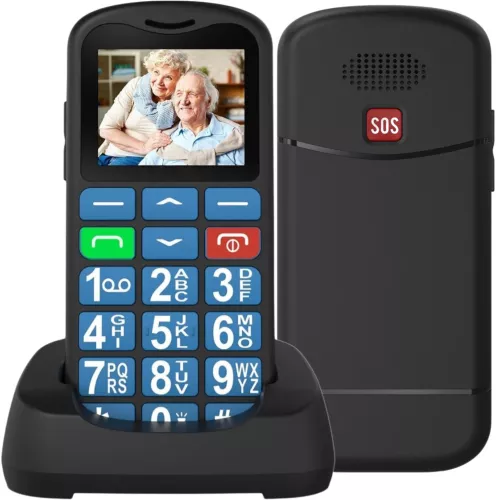 Telefon Mobil Seniori cu Taste Mari CZAY® Meniu in Limba Romana ...