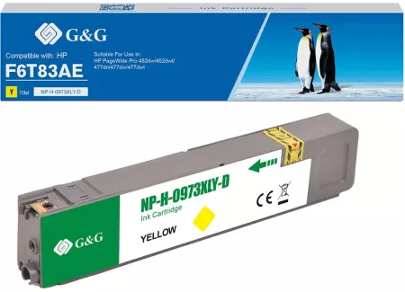 Cartus Premium G&G 100 new 7K HP 973X Yellow F6T83AE HP973X pentru ...