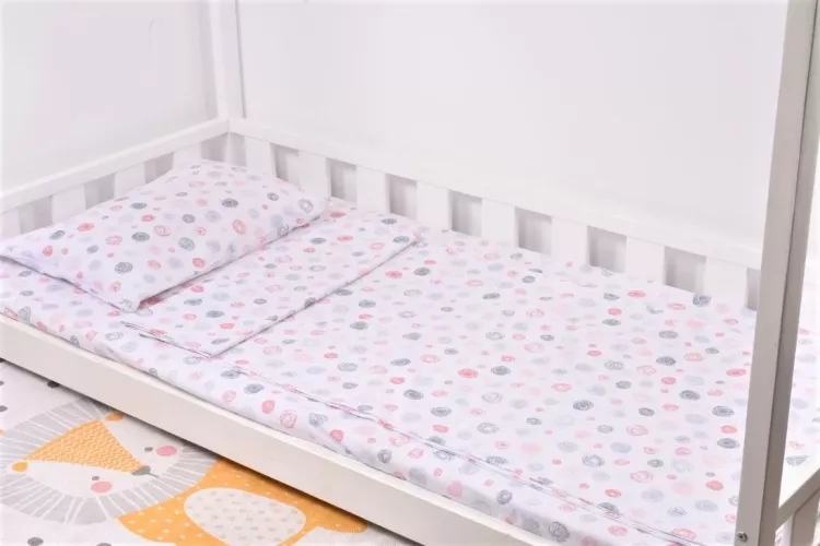 Lenjerie 3 piese model Ghemotoace pentru pat 90x200 cm CFAM9475 - cel.ro