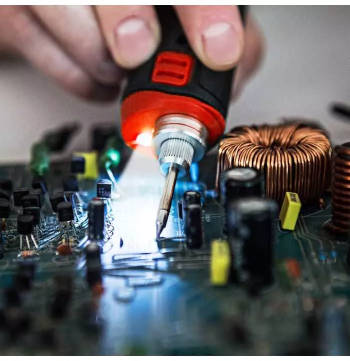 Aparat de lipit cu acumulatori 18650 +suport fludor si burete aimentare ...