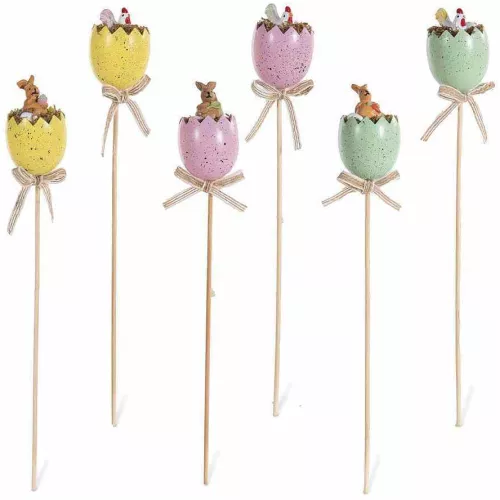 Set 6 decoratiuni Paste 28 cm A55.39.64 - cel.ro