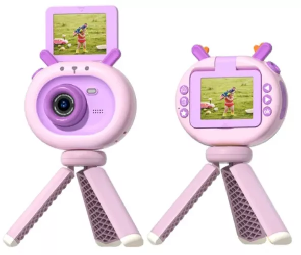 Camera foto digitala pentru copii THD S2 rezolutie foto 12 megapixeli ...