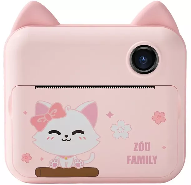 Camera foto-video digitala pentru copii THD Pixels P1 Wifi imprimanta ...