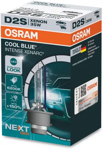 Bec Xenon 85V D2S Xenarc Osram Cool Blue Intense NextGen 66240CBN - cel.ro