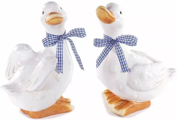 Set 2 figurine Ratuste ceramica 13x10.5x18.5 cm A71.50.89 - cel.ro