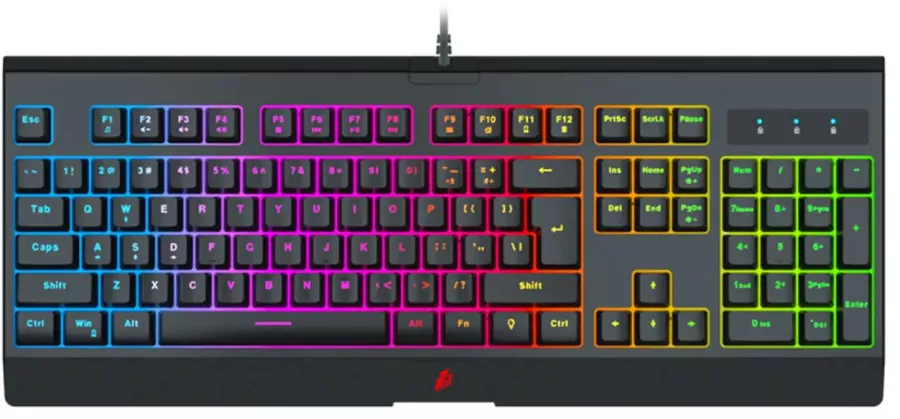Kit gaming 1stPlayer KT1 tastatura + mouse + mousepad + casti cu ...