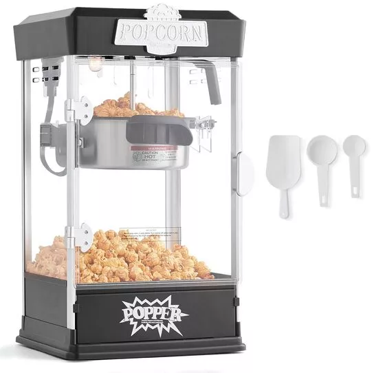 Masina automata Popcorn Cinema capacitate 7 l putere 480 W Negru ...