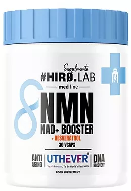 NMN NAD + Booster + Resveratrol - 30 Capsule Hiro Lab pefw_190955424 - cel.ro