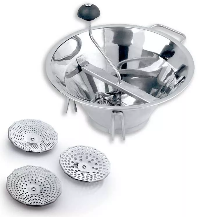 Masina profesionala de pasat rosii legume si fructe diametru 33 cm 3 ...