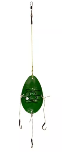 Montura pentru pescuit caras crap 3 carlige momitor lingura 50 grame ...