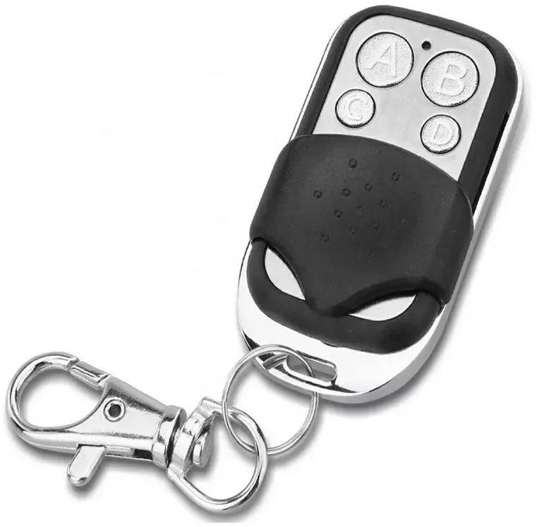 Telecomanda universala cu auto-invatare cu 4 canale cod fix 433 92 MHz ...