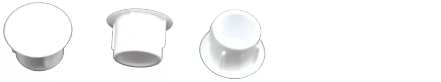 Dop 12mm pentru mascare suruburi montaj Alb DOP-A