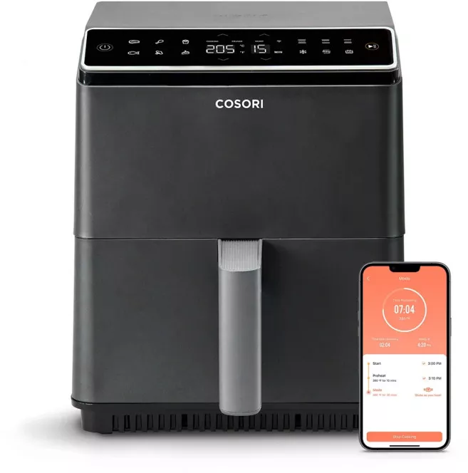 Friteuza cu aer cald Cosori Dual Blaze CAF-P681S 1700 W 6 4 L 12 ...