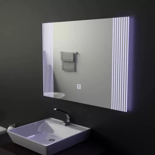 Oglinda LED Touch Infinitum 80x60 cm - cel.ro