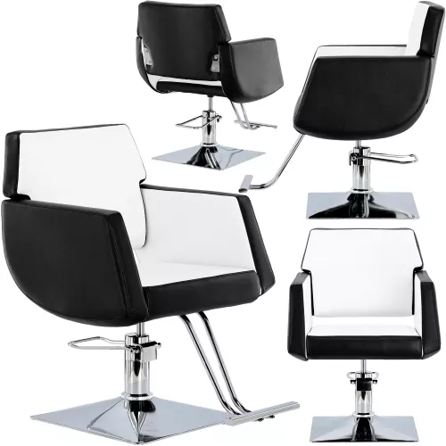 Scaun de coafat Chloe hidraulic rotativ pentru salonul de coafura ...