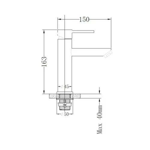 Baterie lavoar inox satinat CasaBlanca STEEL Cartus ceramic hzzn ...