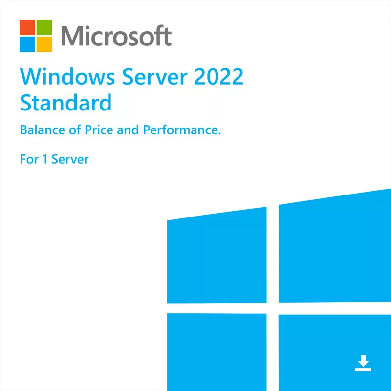 Windows Server 2022 Standard OEM MS-WSRV22STD - cel.ro