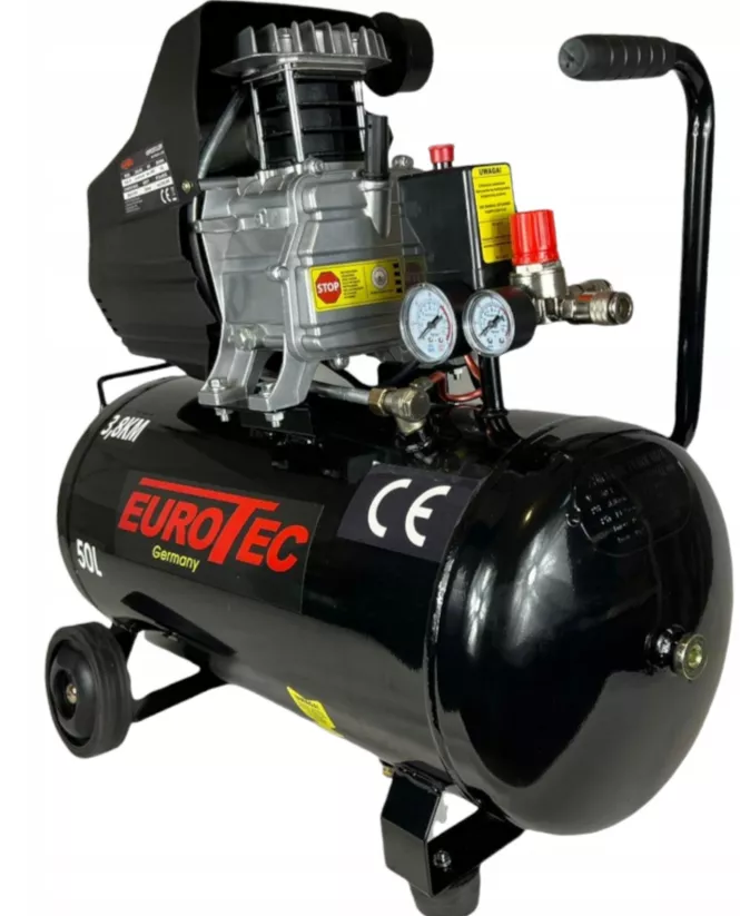 Compresor aer comprimat 50 litri 8 bar EUAC-50 f3aa_952433798 - cel.ro