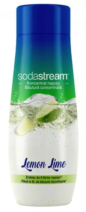 Concentrat sirop pentru Soda Stream Lemon Lime 440 ml Gonga® Verde