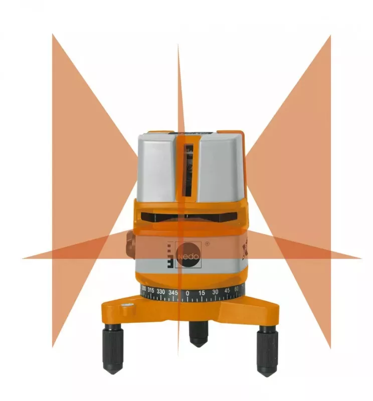 Laser autonivelant X-Liner 4 NEDO diametru maxim de masurare 50m X-LINER 4 - cel.ro