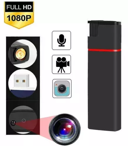 Mini Camera Spion Wi-Fi TSS-LIGHTER Ascunsa in Bricheta Full HD ...