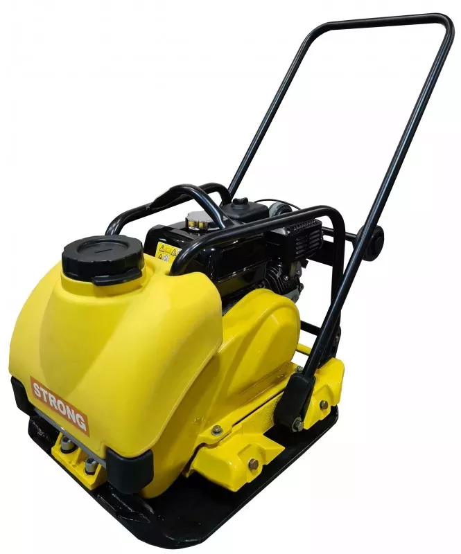 Placa compactoare MS90C-4U 83kg Honda GX160 5.5cp cu roti de transport ...