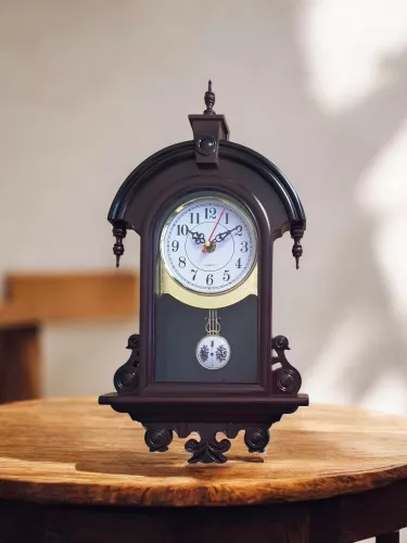 Ceas de perete wenge rustic 41 cm 4404 - cel.ro