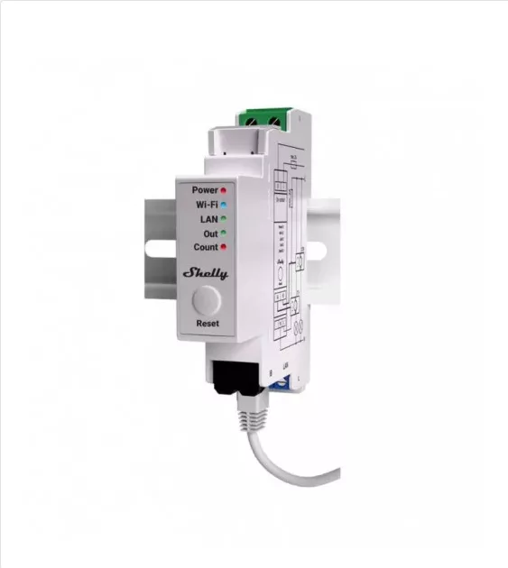 Contor inteligent Shelly Pro EM 2x clamps 50A pkkx_250025517 - cel.ro