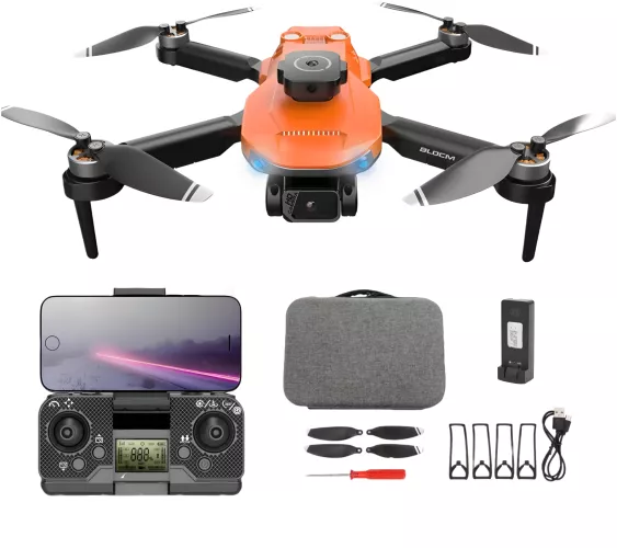 Drona cu camera duala pentru copii sau adulti HexaCraft Model Element7 ...