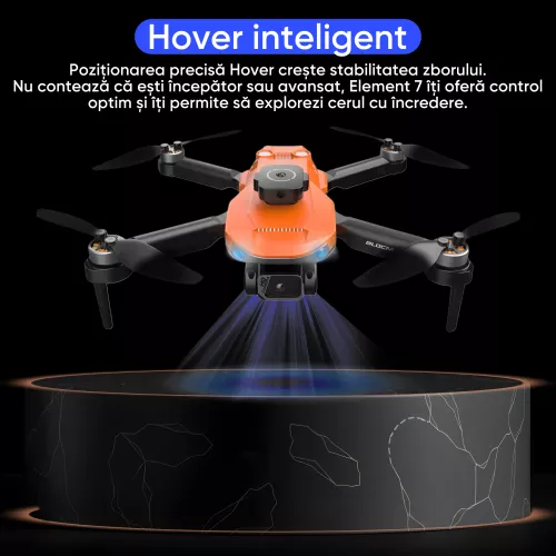 Drona cu camera duala pentru copii sau adulti HexaCraft Model Element7 ...