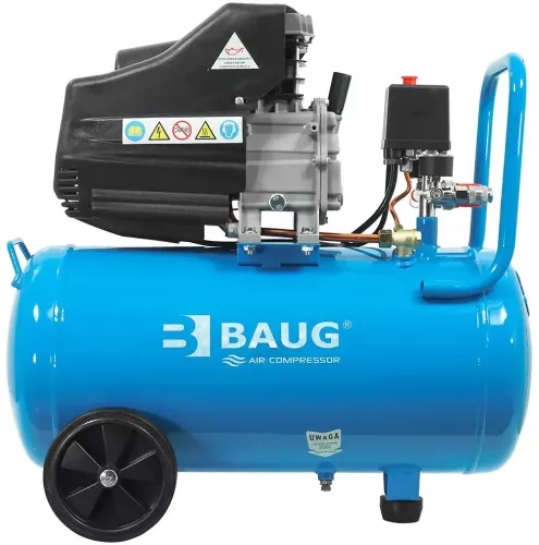 Compresor aer cu ulei Notig 50L 1.2KW B3421 rbhu_460605489 - cel.ro