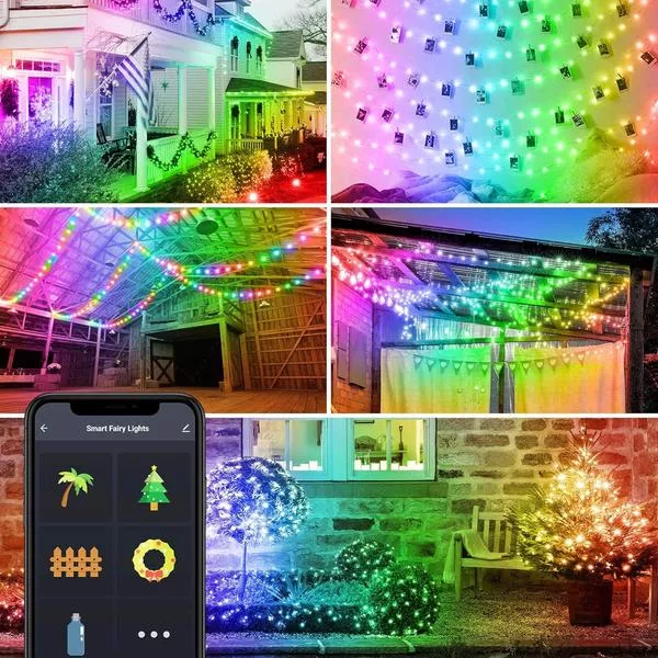 Smart fenyfuzer - USB - 33 RGB LED - 5 m - Bluetooth ps9r_341256475 ...