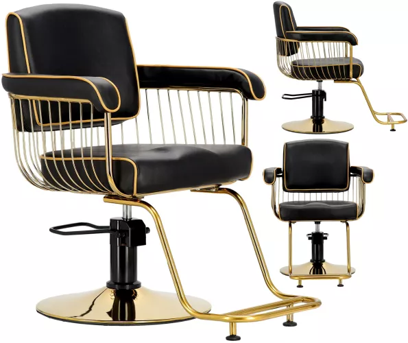 Scaun de frizer hidraulic pivotant pentru saloane de coafura suport ...