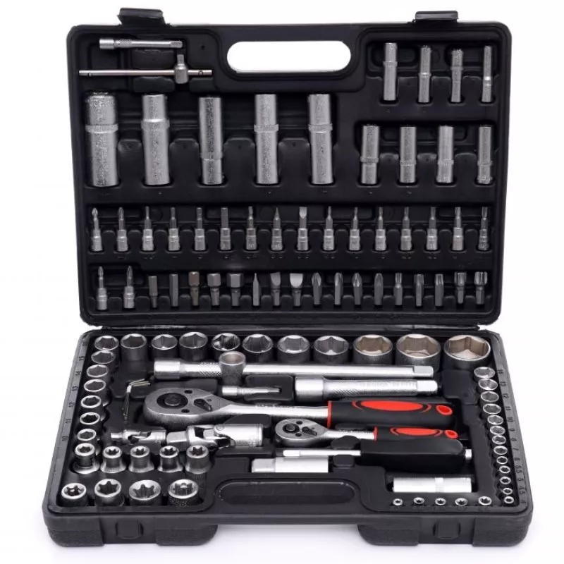 Set chei tubulare 108 piese EC303 Kraft&Dele xdo3_460602586 - cel.ro