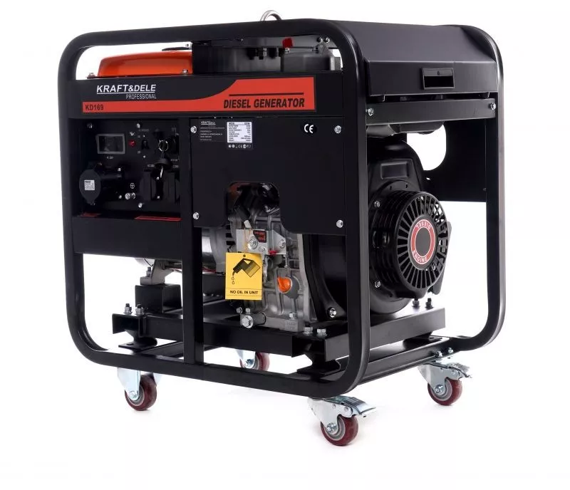 Generator monofazat 9kW 230V KD169 Kraft&Dele qoqv_460602818 - cel.ro