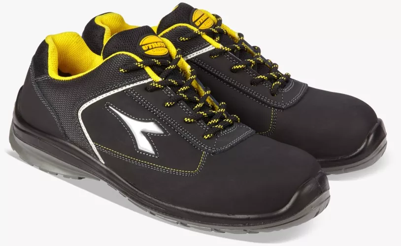 Pantofi de protectie din piele DIADORA BLITZ S3 SRC cu bombeu compozit ...