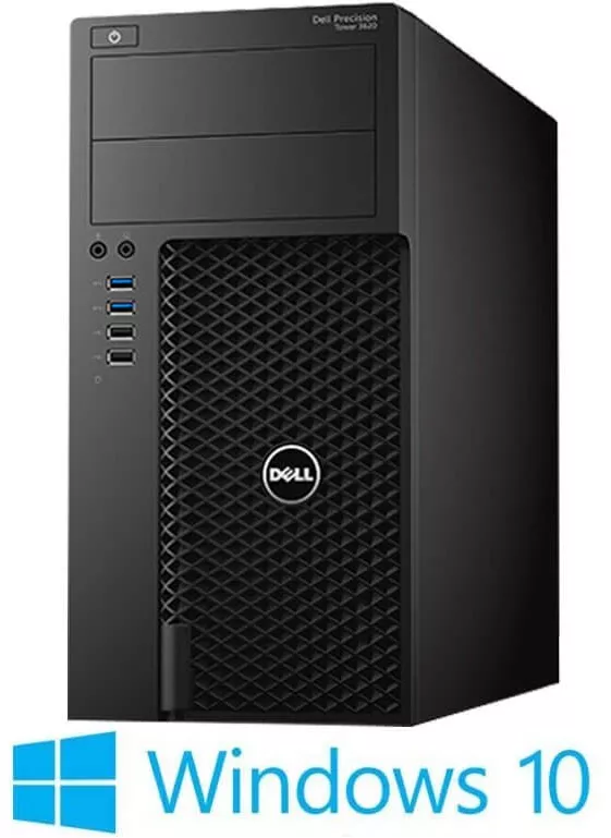 Workstation Dell Precision 3620 MT Quad Core i7-6700 1TB SSD NVMe Win ...
