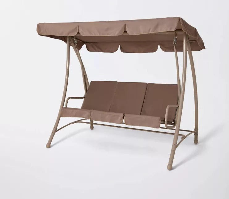 Balansoar de Gradina cu 3 locuri Dimensiune 211 x 120 cm Sarcina maxima ...