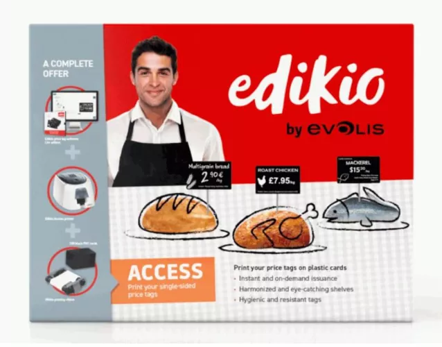 Imprimanta de Carduri Evolis Edikio Acces Bundle Rezolutie 300 - cel.ro