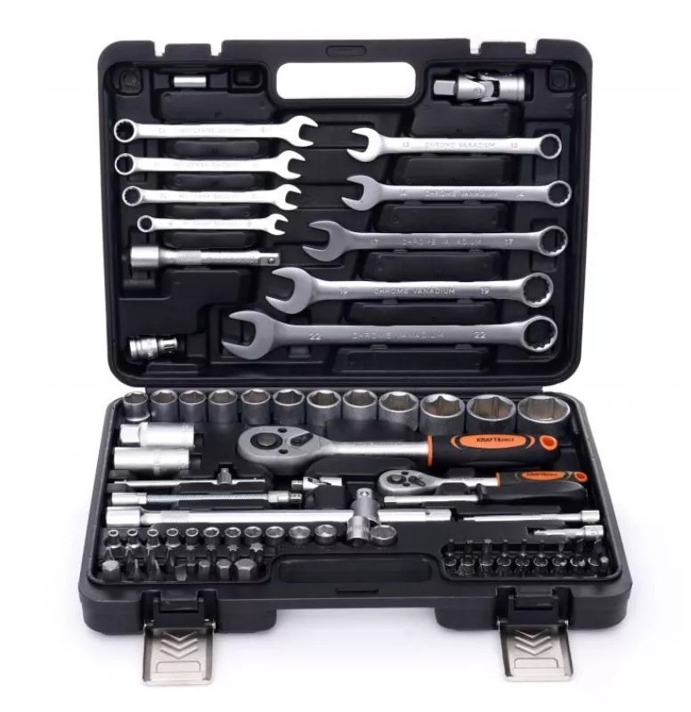 Trusa chei 82 piese Kraft&Dele chei tubulare clichet tbdg_460604037 ...