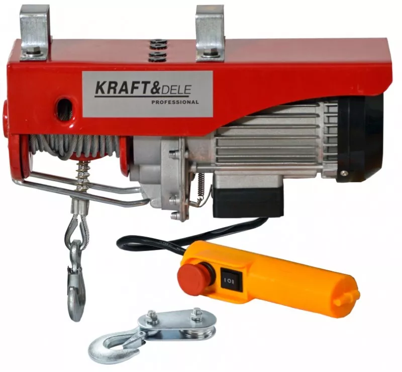 Troliu electric KD1526 Kraft&Dele ridicare 400/800kg 1300W r8dw_460604516 - cel.ro