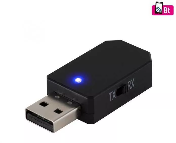 Adaptor Bluetooth v5.0 TX emisie - RX receptie cu Jack 3.5 mm ...