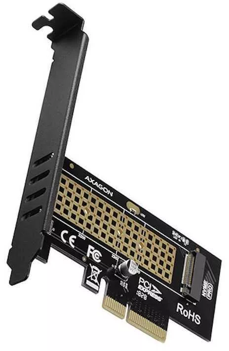 Adaptor Intern PCEM2-N PCI-E 3.0 4x - M.2 SSD NVMe suport SSD pana la 80mm