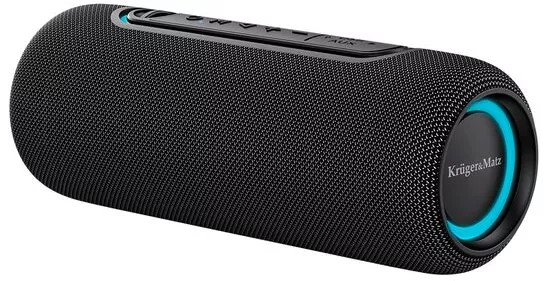 Boxa portabila Bluetooth 20 W Intrare AUX USB TWS Lumina RGB IPX5 LCH ...